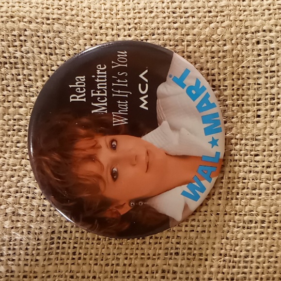Mca | Media | Vintage Reba Mcentire What If Its You Mca Walmart Pin ...
